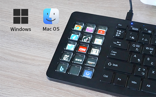 Office keyboard with Stream Dock – Miraboxbuy